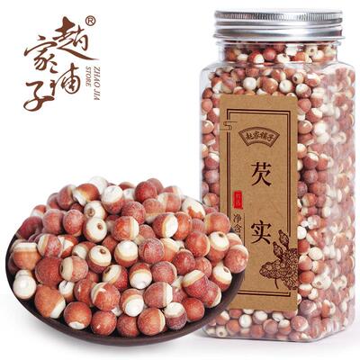 赵家铺子芡实米鸡米茨实新鲜欠产实农自广干东肇货庆大颗QJI粒头