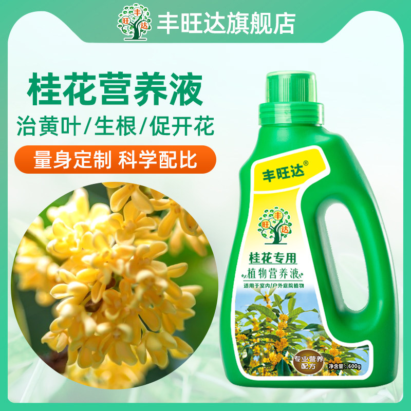 桂花树肥料专用肥营养液四季桂苗金桂银桂开花家用盆栽通用有机肥