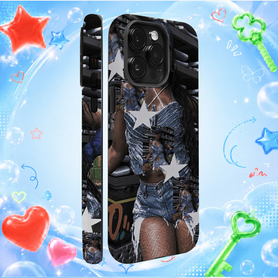 starJiin Latrice Kabamba 潮流网红小众创意苹果手机壳防摔时尚硅胶软壳iPhone手机壳潮牌情侣手机壳超薄时