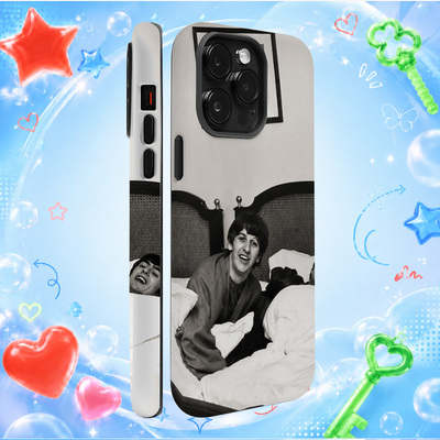 starJisun摇滚风60年代复古披头士乐队Ringo Starr时尚硅胶软壳iPhone手机壳防摔小众潮流情侣创意苹果手机壳