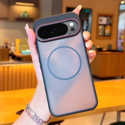 适用谷歌pixel10手机壳磁吸谷歌pixel10Pro保护套全包防摔高档pixel10ProXL肤感磨砂透明壳创意磁吸充电