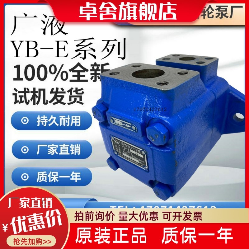 广液YBE叶片泵YB-E200/E160/E125/E100/E80/E63/E50/E40/E32/E25/_虎窝淘