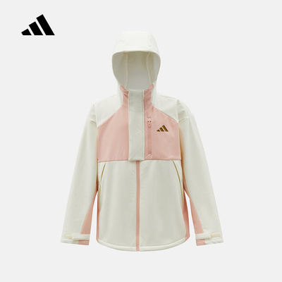 阿迪达斯 （adidas）|（新品）2026春女大童梭织夹克 KV7010