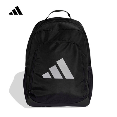 adidas阿迪达斯实用多口袋训练运动双肩背包2026春女书包 JZ2794