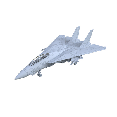 LYR87222C 1/87   美国空军 F-14 雄猫战斗机 机翼收拢状态