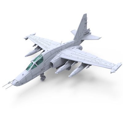 LYR200909A 1/200 军事模型 苏联SU-39战斗机 降落模式  2pcs