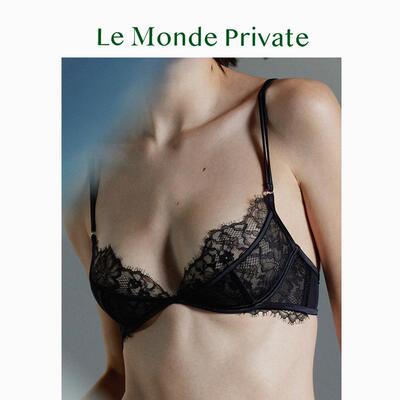 「感官Sensuality系列」性感蕾丝透气网纱拼接软钢圈文胸