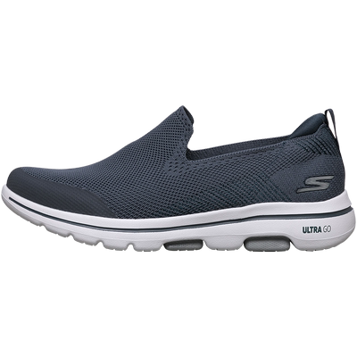 斯凯奇一脚蹬男鞋网面透气休闲鞋