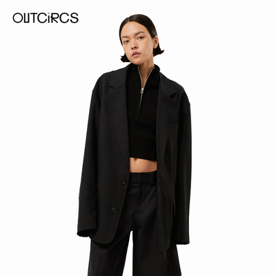OUTCiRCS宽松西装落肩春夏