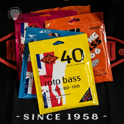 Rotosound电贝司琴弦镍钢不锈钢