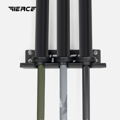 杠铃杆储存架奥杆架健身房家用杠铃收纳架杠铃杆挂在墙上的架子