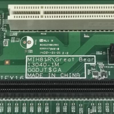 戴尔V3800 V3900 V3902 V3905 3847 3647 H81主板 MIH81R 1150针