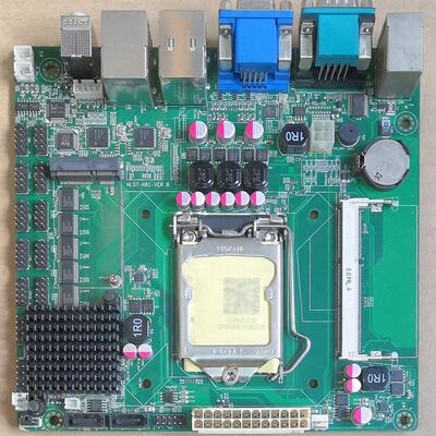 HLST-H81-VER.B 17cm*18cm ITX H81主板 双VGA+HDMI 英特双千网卡