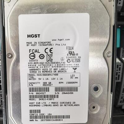 HDS XP24000 5529293-A 5529293-B 300G 15K FC S2G-K300FC