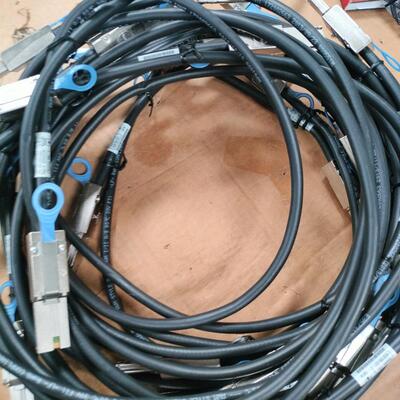 HP Mini SAS 1M Cable SFF-8088 6g 407344-002/408766-001连接线