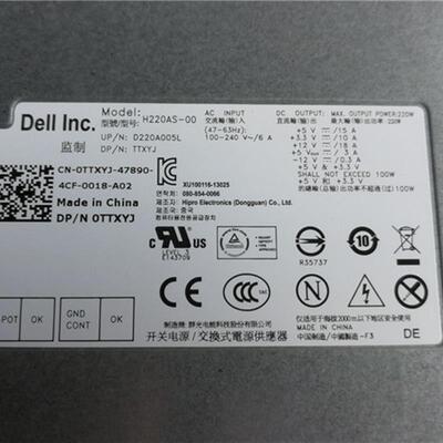 全新DELL H220AS-00  L220AS-00 V270S 660S电源 650WP TTXYJ