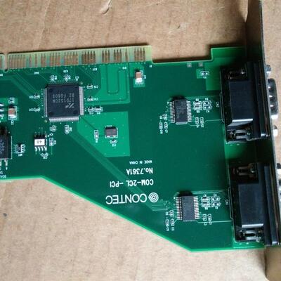 原装拆机康泰克CONTEC COM端口板 COM-2CL-PCI