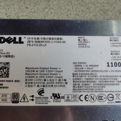 Dell PowerEdge T710 R510 R810 R910 电源1100w L1100A-S0 F6V5T