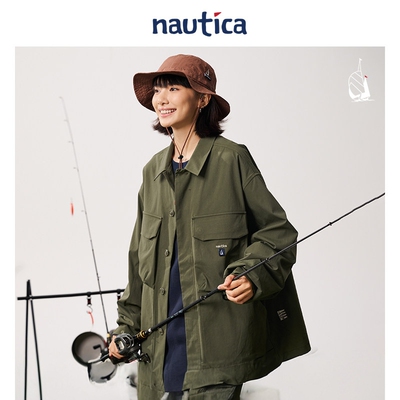nauticawhitesail衬衫式外套