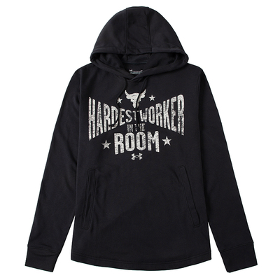 UA安德玛连帽卫衣男装春季休闲训练服运动上衣健身套头衫 13704