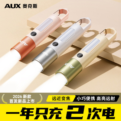 【迷你强光手电筒】小型