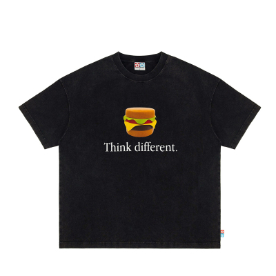 VandyThePink板凳汉堡印花短袖