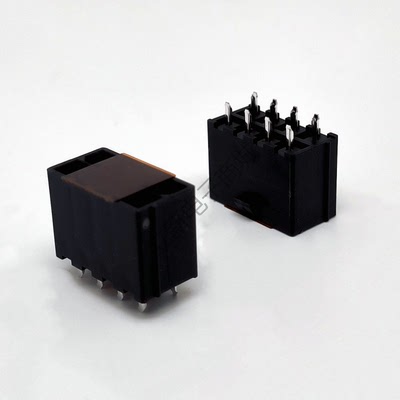 34202W00-2X4PA-NGHM 连接器2.54间距2*4排母/双排8P母座直插排母