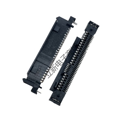SFF-8639母座68Pin立式SMT定位脚