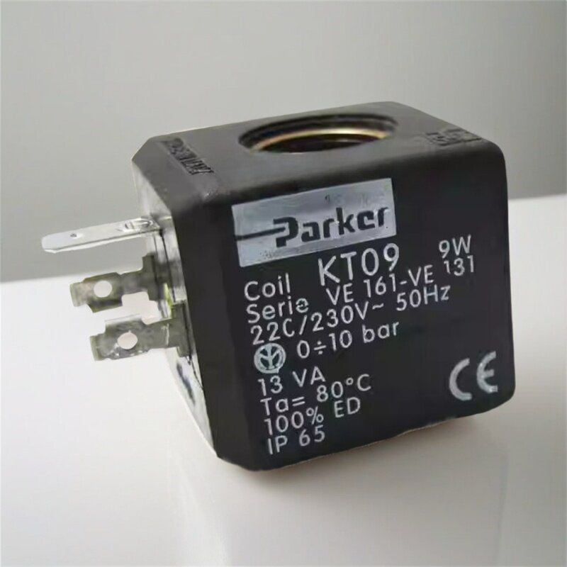 锅炉配件Parker电磁阀燃烧器燃烧机燃油KT09线圈柴油阀220V9W阀芯