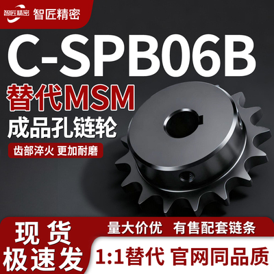 智匠精密304不锈钢发黑链轮