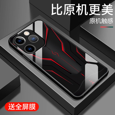 适用opporeno15手机壳新款oppo reno15pro钢化玻璃镜面保护套reno15c镜头全包防摔硬壳男士个性创意时尚机甲