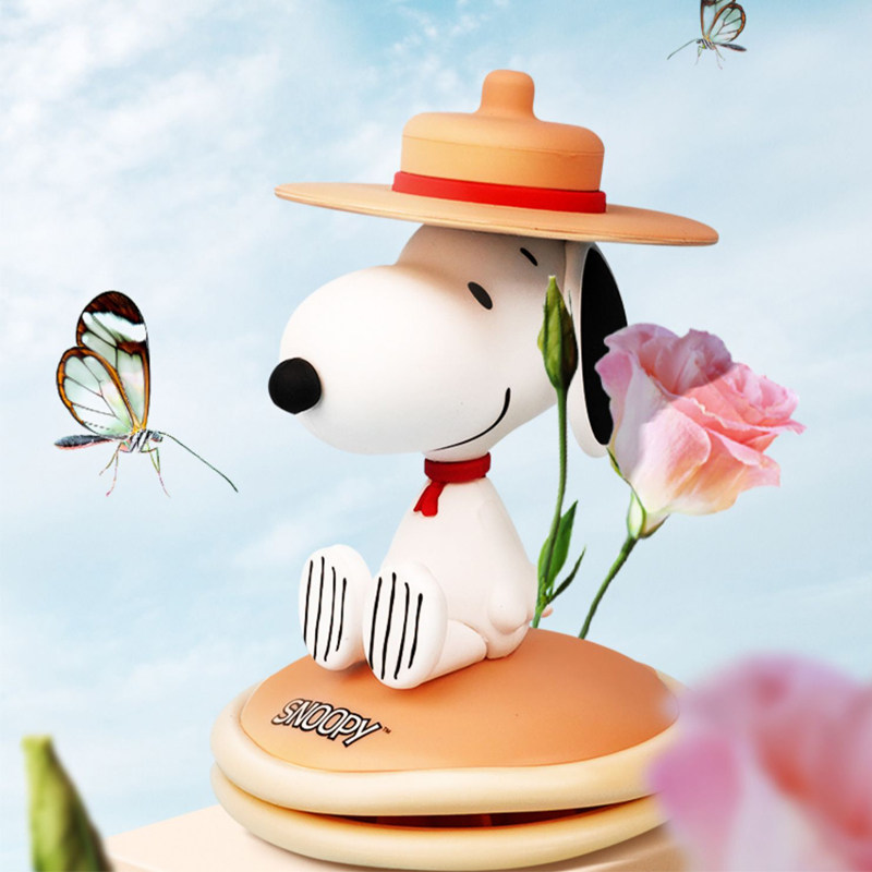 SNOOPY史努比汽车用品车载饰品香薰香味持久除异味动漫摆件礼物_虎窝淘