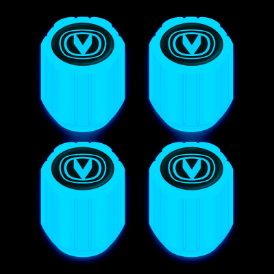 适用长安cs75plus unit univ逸动cs35 cs55夜光汽车轮胎气门嘴帽