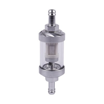 Universal Chrome Glass Fuel Petrol crude oil engine Inline F