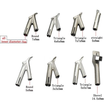1PC Welding Nozzle Speed Welding Tips Flat and Round Triangu