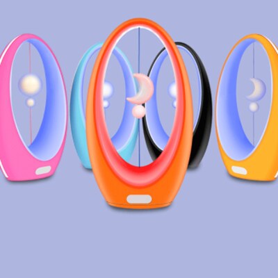 USB multi color night lamp Creative magnetic levitation sof
