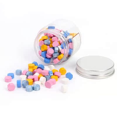 170pcs Octagon Wax Seal Tablet Pill Beads for Wedding Envelo