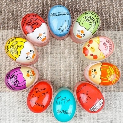 Egg Timer Resin Boiled Egg Cooker Color Changing Cooking Tem