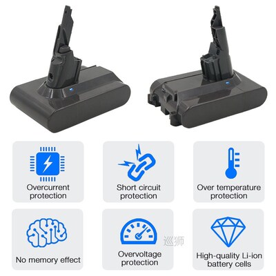 SV11 V7 21.6V 4500mAh Lithium Replacement Rechargeable Batte