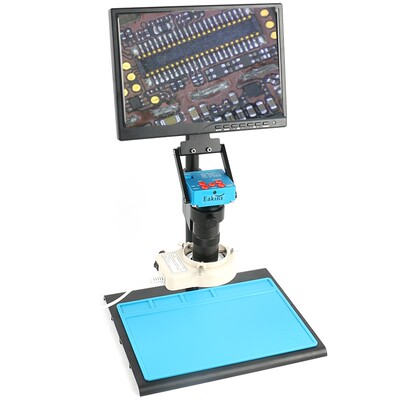 30MP 1080P HDMI Digital Industrial Video Microscopio 130X Zo