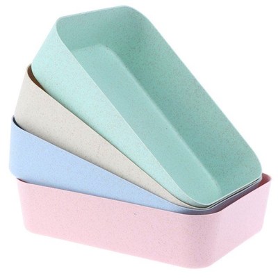 1PC Plastic Kitchen Drawer Storage Tray Organizer Degradable