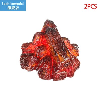 2pc Night Lamp 0.5W Charcoal Fire Hanging Light Decoration A