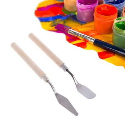 Palette Oil Mix Painter Paint Tool Pigment Texture Artist Sc