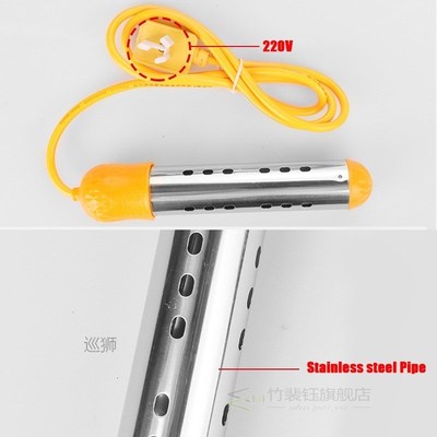 Portable 3000W Floating Electric Heater Boiler 220V Water He