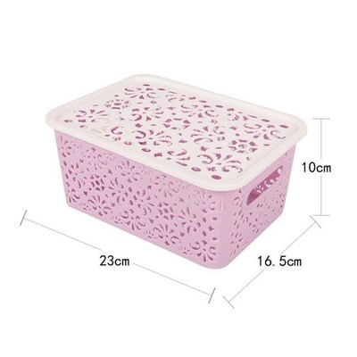 PP Hollow Underwear Bra Storage Box Drawer Closet Organizers