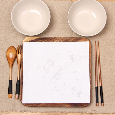 MIMU. 210aac. . 4443. Tempura oil absorption paper baking oi