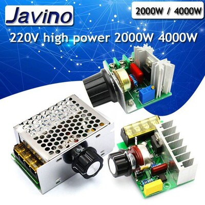 2000W thyristor governor 4000W motor AC 220V high power elec