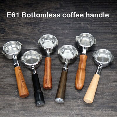 E61 58MM Coffee Espresso Bottomless Portafilter Coffee Machi