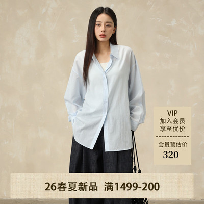AIRIQI26夏新款休闲百搭衬衫外套