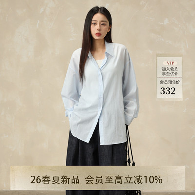AIRIQI26夏新款休闲百搭衬衫外套